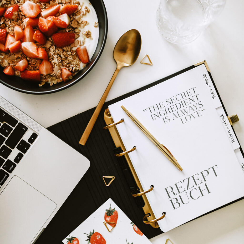 Rezeptbuch | der perfekte Einstieg in dein individuelles Kochbuch